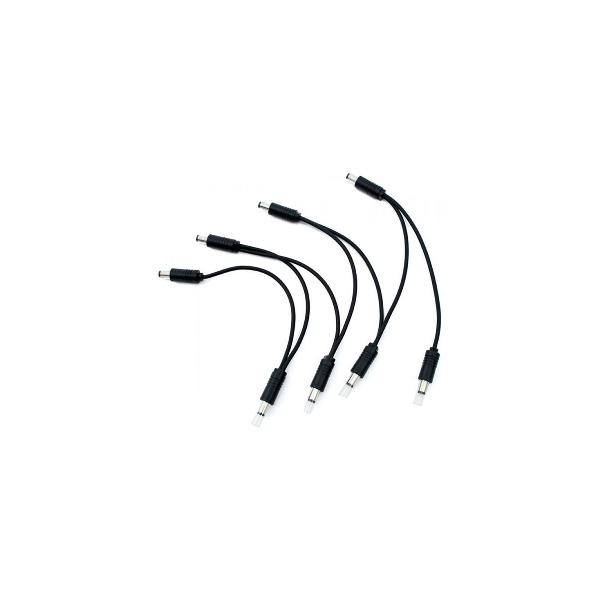 PCS-20Aは、ケーブル長1mの8PINパラレルACアダプター電源供給用コード（DCプラグ×8）です。