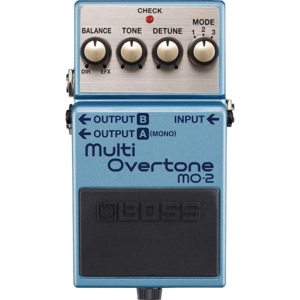 ## 3UZCLPZ2EC   ##MO-2は、ローランドの独自技術「MDP（Multi-Dimensional Processing）」により、原音に新たな倍音を加えることで厚みと広がりを与える独創的なコンパクト・ペダルです。シンプルかつ...
