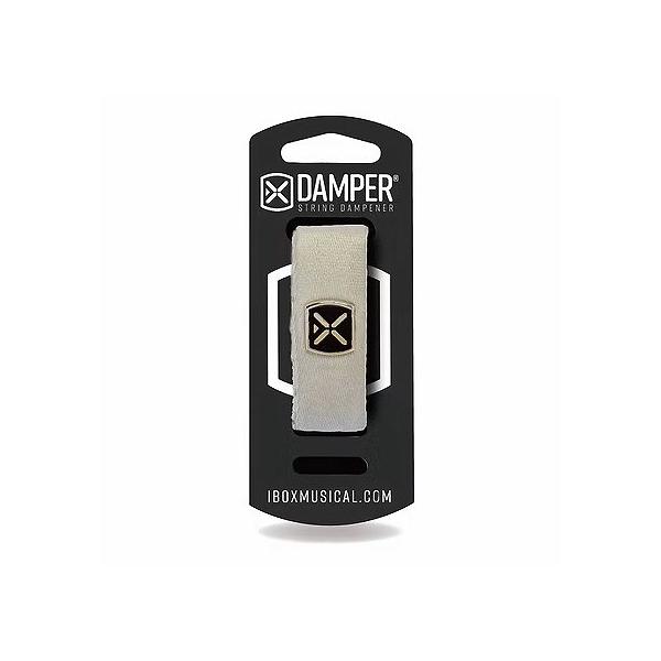 ライブ・パフォーマンスやスタジオ・レコーディングに最適な、プロ仕様の楽器用ストリング・ダンパー。カラー：LIGHT GREY POLYESTERサイズ：SM - スモール（6弦エレキギター、6弦アコースティックギター、4弦ベース、ウクレレ用）
