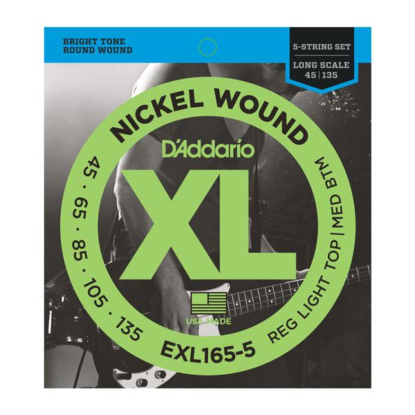 世界中のベーシストから圧倒的な支持を得ているD'Addario(ダダリオ)の5弦エレキベース用。明るいサウンドと優れたイントネーションで知られています。Electric Bass StringsDAddario / EXL-165-5 / ...