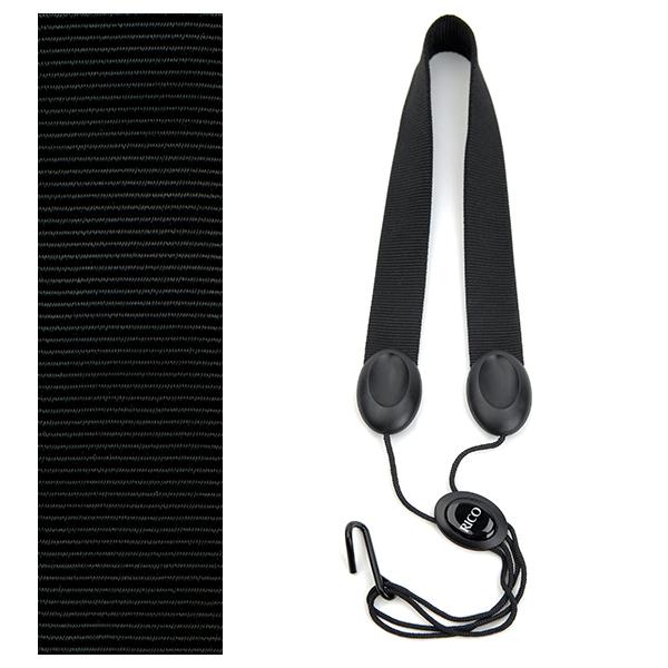 サクソフォンストラップ！特製のかぎ形フックにより、ストラップは簡単に取り外しができ、使用中は通常のフックに比べ、外れにくくなっています。また、特殊な調整ボタンを使って、素早く、簡単にお好みの長さにすることができます。素材には、ウェビングより...