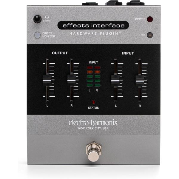 Electro-Harmonix Effects Interface Hardware Pluginは、ギター用ペダルなどの物理的なエフェクト機器と DAWを、これまでにないほど簡単かつシームレスに連携させるために開発された、画期的なインタ...