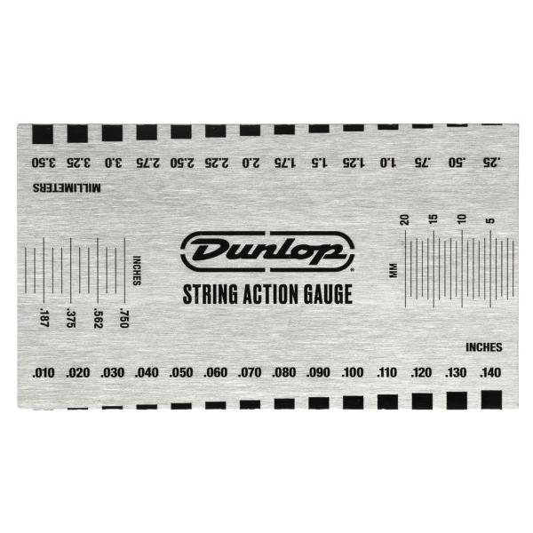 ◎「ミリ(mm)」と「インチ(inch)」が両方記載された、ツール・ブランドとしても名高い「Jim Dunlop」のストリング・アクション・ゲージ！ギタリスト/ベーシストの方には必携である、ストリング・アクション・ゲージにおいて、決して数多...