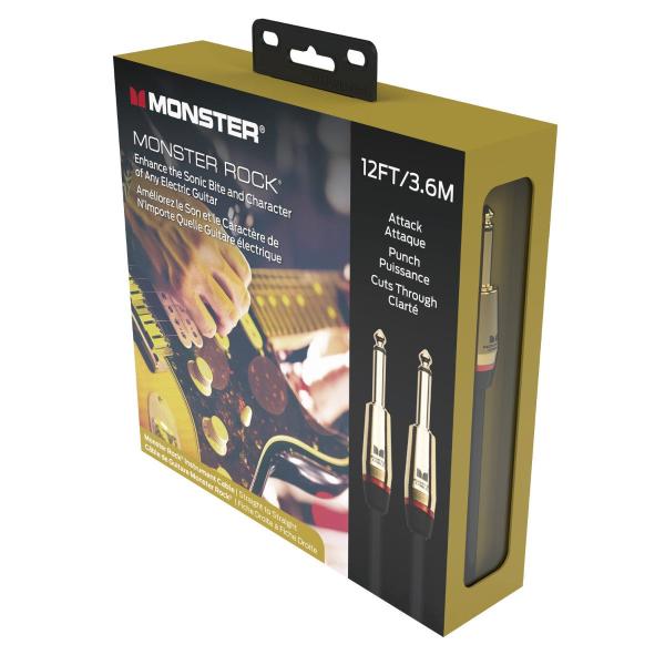 【MONSTER ROCK MODEL】＜新たなるスタンダード＞ソリッドコアの中心導体に異なる太さの導体を組み合わせたマルチゲージ・ワイヤー・ネットワークを採用した革新的なMONSTER ROCKケーブルは、ギターのトーンとバイト感を最大限...