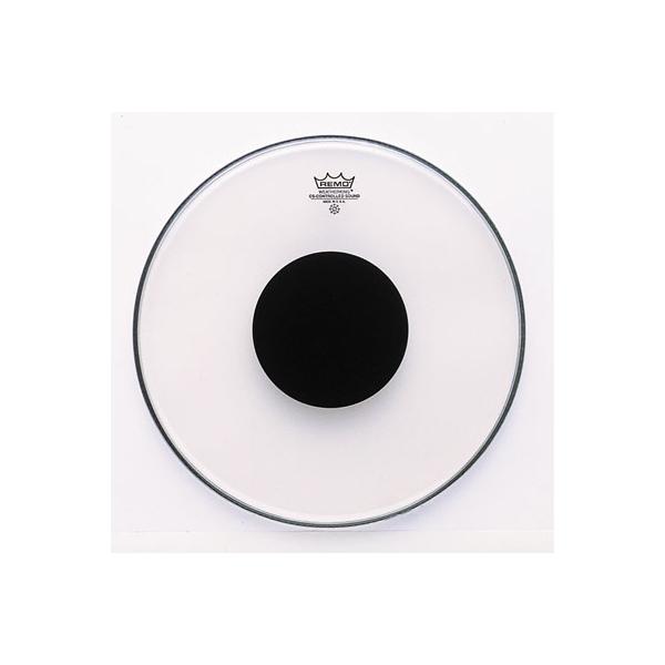 CS (Control Sound) 14"（35cm）クリアータイプのフィルムの中央に“ブラックドット”と呼ばれるフィルムを装着し余分な倍音をカット。打面用としては太いアタックが得られ、ボトムに使うと適度にサスティーンを抑え、サウンドをタ...