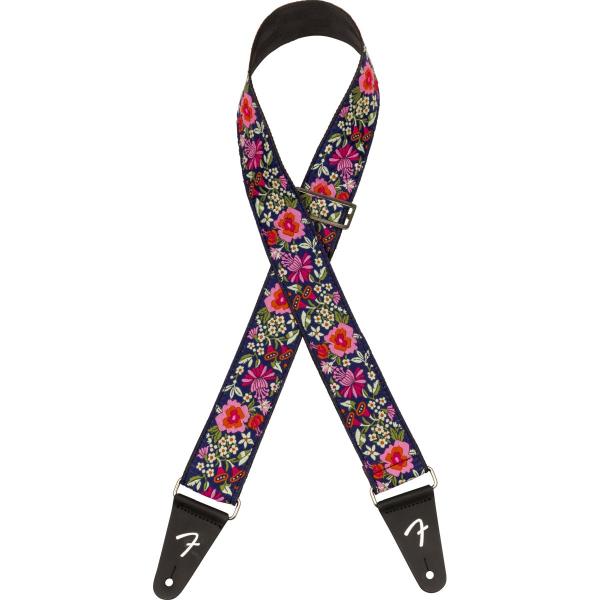 フェンダーから、USA製の鮮やかな刺繍デザインのストラップが登場！Mosaic Jacquard Strapは、鮮やかなマルチカラーの刺繍デザインと、究極の快適さを実現する丈夫なシートベルト裏地が特徴です。シルバーハードウェアとレザーエンド...