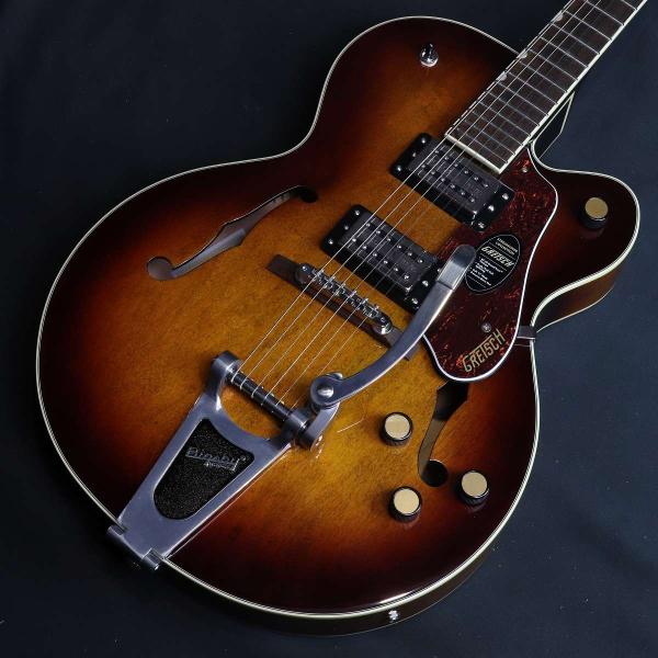 リフレッシュされたStreamliner Collectionは、Gretschギターの輝かしい過去の要素を再訪し、エキサイティングな新機能と組み合わせることで、優れたパフォーマンス、サウンド、スタイルを驚くべき価値で提供します。G2420...