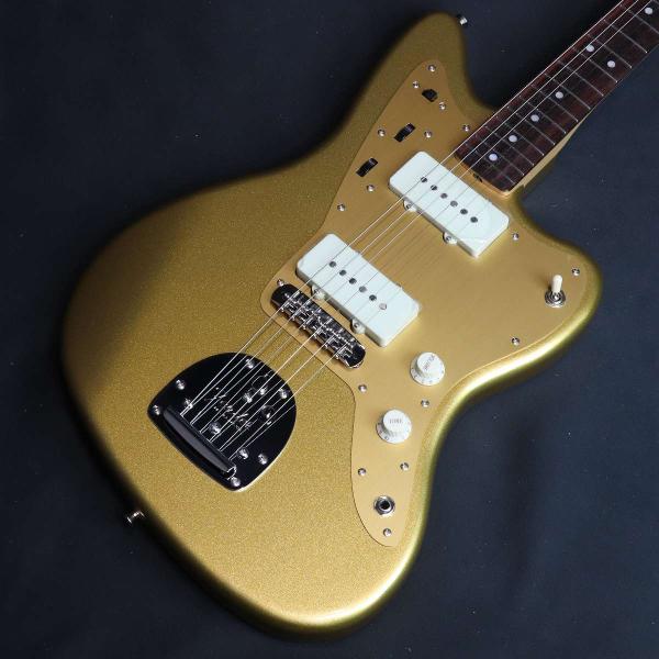 Gold &amp; Gold！弊社スタッフのオーダーによって誕生した黄金に輝くジャズマスター！！ヴィンテージスタイルで人気高い"Traditonal 60s Jazzmaster"をベースにカスタムカラーの『Mystic Aztec Go...