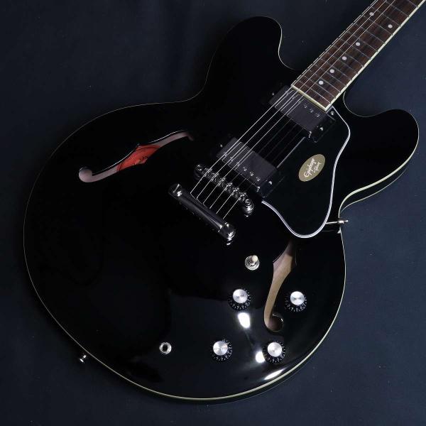 海外ディーラー向けに生産されたエクスクルーシヴモデル！Epiphoneエレキギターのなかで人気モデルの1つであるES-335をベースに、現行ラインナップにはないEbonyカラーを採用した1本。日本国内入荷数には限りがございますので、気になっ...