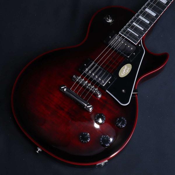 海外ディーラー向けに生産されたエクスクルーシヴモデル！トップセラーのレスポール・カスタムをベースに、Custom Shop製品としても人気のある"Widow"スタイルを採用したエクスクルーシヴモデル！フレイムメイプルTop、モダンな印象を与...