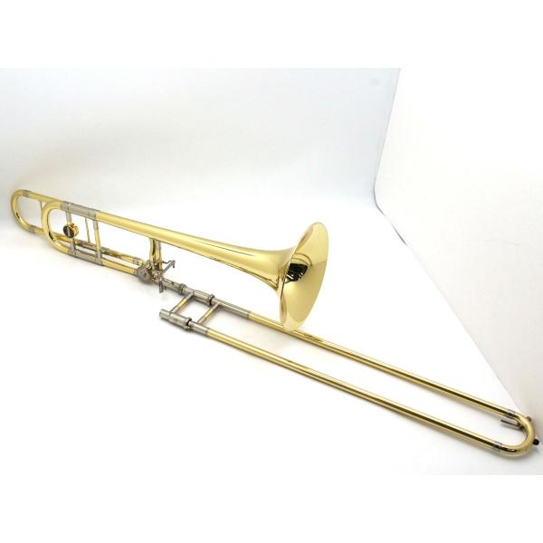 ヤマハ トロンボーン YSL-882Oシリアル番号645496 管体重量1912グラム（スライド管618グラム）イエローブラス一枚取りベル、ラッカー仕上げ、ナロースライド、オープンラップの2024年まで製造されていたカスタムテナーバストロン...