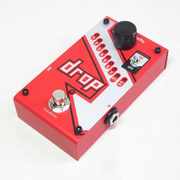 ポリフォニック・ピッチシフターD r o p が登場！Drop(ドロップ)は、Whammy DTに搭載されているドロップ・チューン(ポリフォニック・ピッチ・トランスポージング・エフェクト)機能をコンパクト・エフェクターのサイズに取り出したド...