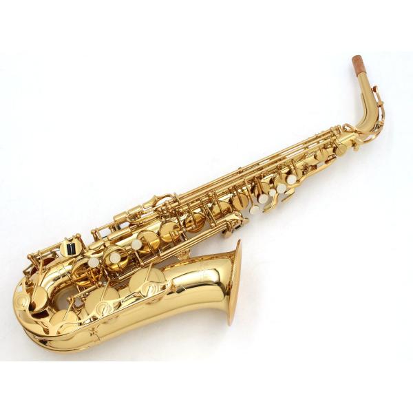 ヤマハ アルトサックス YAS-275シリアル番号032518　管体重量2335グラム(ネック110グラム)ラッカー仕上、HighF#key付の2001年から2011年に作られたモデル。現行のYAS-280と同グレードのモデル。しっかりとし...