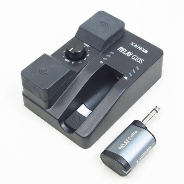 『Relay G10S』は、ギタリストやベーシストがケーブルに縛られることなくステージを縦横無尽に動き回ることを可能にするワイヤレス・システムです。インテリジェントなセットアップ機能により、付属のトランスミッターをギターやベースにプラグイン...