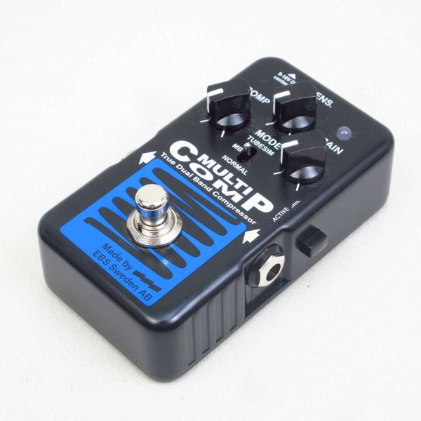 ベース界の定番エフェクター、EBS マルチコンプが正統進化し新登場。ブルーラベルとなり先代機種Studio Editionで好評だった基本性能は準拠しながらも各部をアップグレード。Sens.(Threshold)コントロールが追加され、コン...