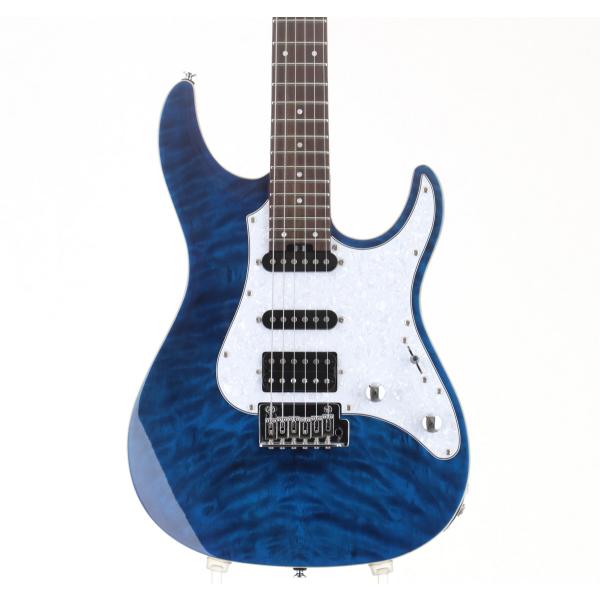 ESP SNAPPERの流れを汲むグラスルーツのエントリーモデル。ボディはフレイムメイプルベニア＆バスウッド、ネックはメイプル、指板はローズウッド、トーンポットにタップスイッチを装備。弦高を下げると音詰まりが発生するため、やや弦高高めでセッ...