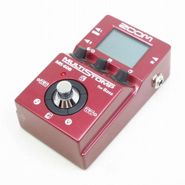 MS-60Bは、52種類のエフェクトと6種類のアンプモデルを搭載した、ストンプボックス・スタイルのベース用マルチエフェクターです。最大4タイプのエフェクト／アンプモデルを自由に組み合わせて、同時に使用できます。外観上、通常使用による小キズ、...