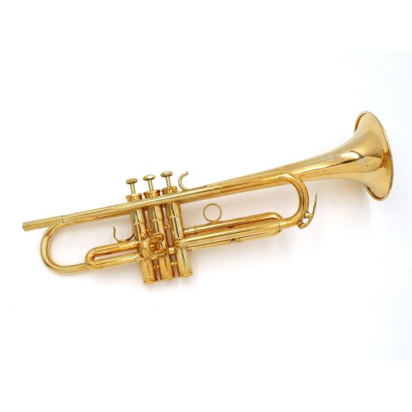 シルキー トランペット B5 GP 金メッキ仕上シリアル番号45574金メッキ仕上、第1第3トリガー、1ウォーターkey、リバースチューニングスライド、ベル径127mm、MLボア。シルキーの名声を築いたロング・ベスト・セラーB5の金メッキ仕...