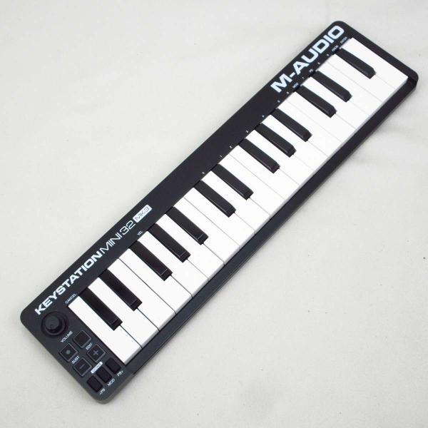 M-Audio Keystation Mini 32 MK3は世界的に人気のKeystation Mini 32 の後継機種です。ビギナーからプロフェッショナルまでお使いいただけるシンプルな設計のMIDIコントローラーで、Windowsおよ...