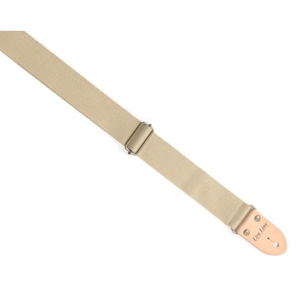 アクリルとコットンを混合したAC素材を採用したシンプルで直ぐ馴染むストラップ。ナイロンストラップに代わるニュースタンダードです。長さ調節範囲：78〜135cm(エンドピン穴間を計測)