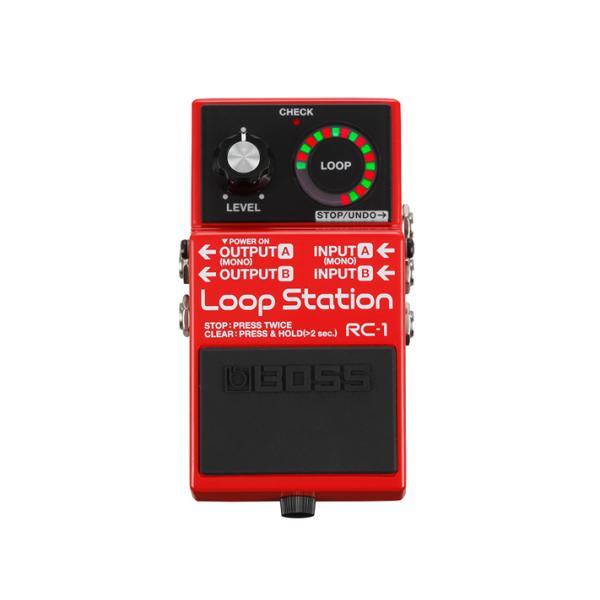 ## 【BOSSSLEEVE】 ## ## 3UZCLPZ2EC ##RC-1 LOOP STATIONは、最もシンプルで直感的なルーパー・ペダルです。そのコンパクトなフォルムとミニマルなレイアウトに、録音、再生、オーバーダブ、アンドゥ／リ...