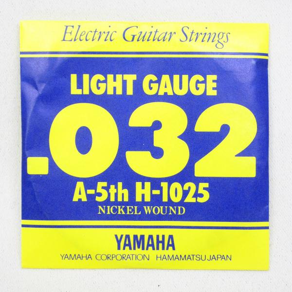 ヤマハのエレキギター弦（H1020/Light Gauge）のバラ弦(5弦/A)です。Electric Guitar StringsH-1025 / Single.032