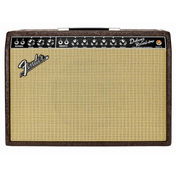 Factory Special Run限定モデルとして、Brown Western外装カバーを施した「 &amp;#39;65 Deluxe Reverb」が登場。スピーカーには「Celestion Creamback G12M」を搭載して...