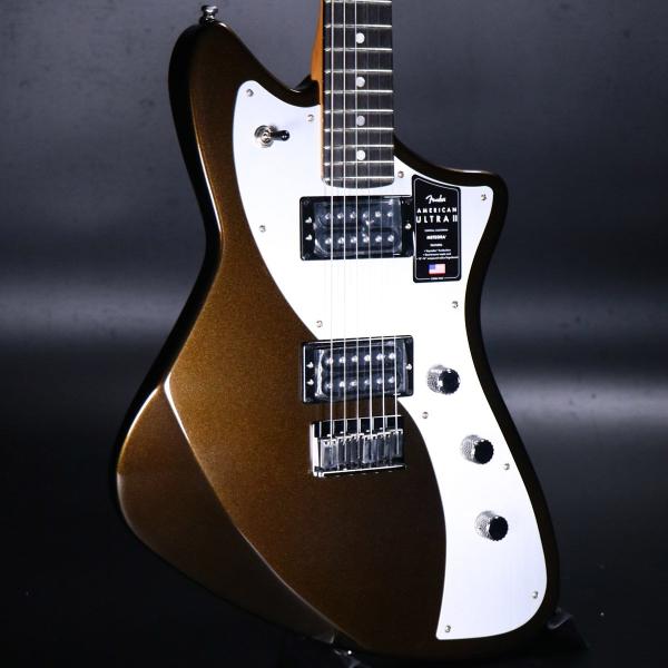 ##【SALE202X】##American Ultra II Meteoraは、厳選されたアルダーボディに深めのボディコンターが施されています。クォーターソーンメイプルネックはModern “D”ネックシェイプで、ネックバックは触り心地の...