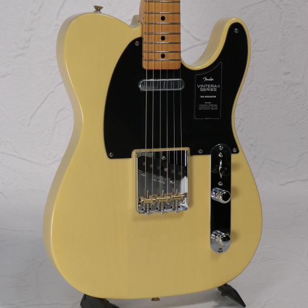 フェンダー黄金時のスタイルとサウンドをお手頃な価格で実現！"Vintera II"シリーズ登場！Vintera II 50s Nocasterは、50年代のタイムレスなサウンドを現代に蘇らせ、フェンダーならではのアイコニックなルックス、イン...