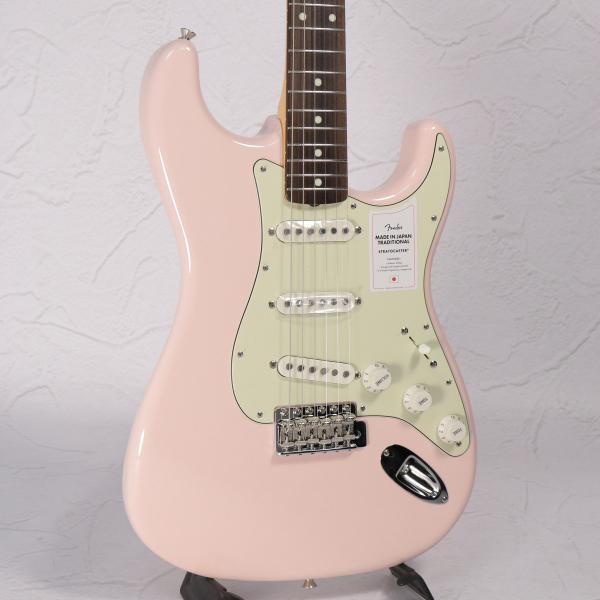 60sストラトキャスターに待望の新色『Shell Pink』が追加！大人気！日本製トラディッショナルシリーズ、60sストラトキャスターに待望の新色『Shell Pink』が追加！フェンダーの伝統的な楽器製作の美学と日本の洗練されたクラフトマ...