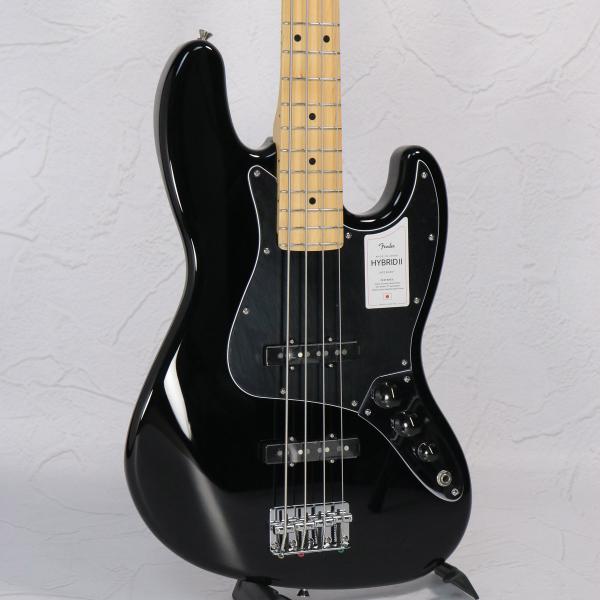 ブラックフィニッシュのハイブリッドIIジャズベ!Made in Japan Hybrid IIは、ヴィンテージなルックスはそのままに、プレイヤーや音楽のジャンルを選ばないオールマイティーなモダンスペックを盛り込んだ、まさに「ハイブリッド」と...