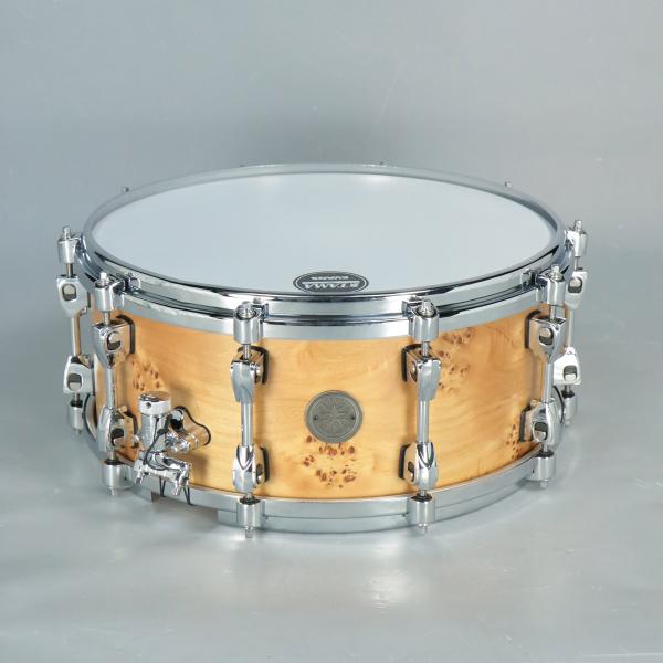 店頭展示処分！OUTLET特価！■STARPHONIC PMM146-STM Maple 14x6 スネアドラムメイプルの薄胴シェルに新開発のSTARPHONICのパーツをマウントしたSTARPHONICのコンセプトを最も明確に示したモデル...