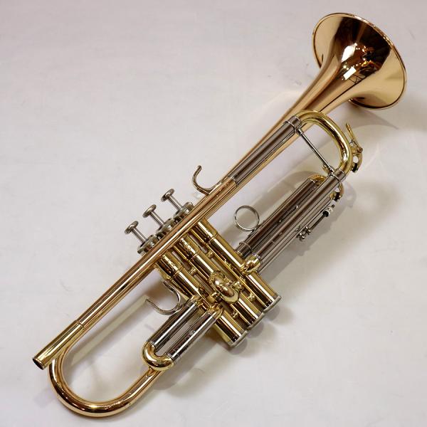 ゴールドブラスベル■中古商品■機種:●●■メーカー:ヤマハ■モデル名:YTR-800G■シリアル:202541■コンディション:全体的に使用傷が多く、ラッカーの剥がれやキズが目立ちます。ベル、3番ケーシング、1番管、3番管、主管に凹み修正跡...