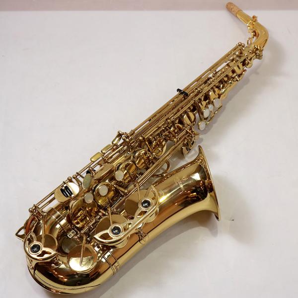 ネック金メッキ仕上げ■中古商品■機種:アルトサックス■メーカー:ヤナギサワ■モデル名:A-901 special■シリアル:#00222521■コンディション:全体的によく使い込まれた印象で、使用キズ、ラッカー剥がれ箇所からのサビの発生が目...