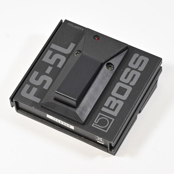 小型ながら堅牢で使いやすいスイッチペダル！BOSS FS?5L は、一度踏むごとにオン/オフが切り替わるラッチ方式のフットスイッチで、アンプのチャンネル切替やエフェクトのオン/オフを直感的に操作できます。LED インジケーターにより動作状態...