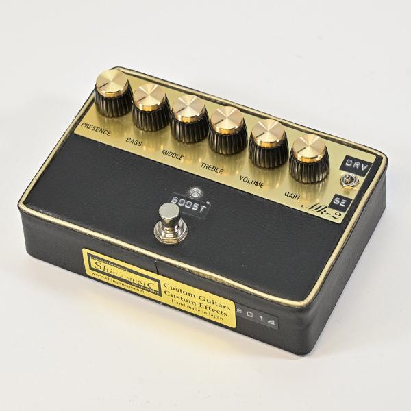 ヴィンテージ感のあるドライブトーン!!■ Shin’s Music MK-2 DRIVE は、歴史ある プレキシマーシャル系アンプサウンドを足元で再現 する日本製ディストーション/ドライブペダル。高価なヴィンテージアンプヘッドを使わずに極上...