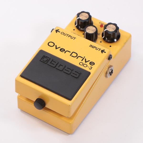 ボスの人気のオーバードライブ!!BOSS OD-3 OverDriveは、真空管アンプのような自然な歪みと豊かな中低音を重視したオーバードライブペダルです。ピッキングの強弱にしっかり反応し、クリーンからウォームなクランチ、太く粘りのあるドラ...