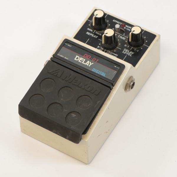ラックを意識した80年代のデジタルディレイMAXONのDD-01 Digital Delayが入荷しました!初期のデジタルディレイにあたり、ラック機材を意識した存在感の強めなサウンドが特徴です。現代の基準から見ればディレイタイムは決して長く...