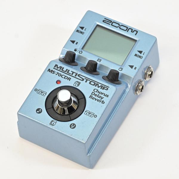 空間系特化のマルチエフェクター!!ZOOMのMS-70CDRの旧モデルです。エフェクターボード内にマッチし、プロの愛用者もいるマルチストンプシリーズ。こちらは歪みやアンプシミュレーターを除き、空間系、モジュレーション系に特化したモデルとなり...