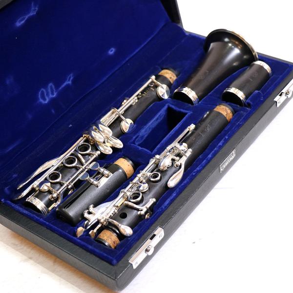 管体グラナディラ製■中古商品■機種:B♭クラリネット■メーカー:クランポン■モデル名:E-13 SP■シリアル:#K230635■コンディション:全体的に使用キズ、ロゴの薄れが見られます。■商品ランク:B+■メンテナンス:クリーニング、全体...