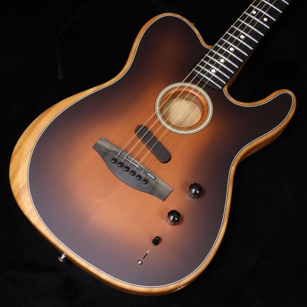 今までの常識を覆すハイブリッドギター!!「ACOUSTIC. ELECTRIC. そこにある、すべて。」という新しいコンセプトで開発された「AMERICAN ACOUSTASONIC TELECASTER」。70年以上の歴史の中でフェンダー...