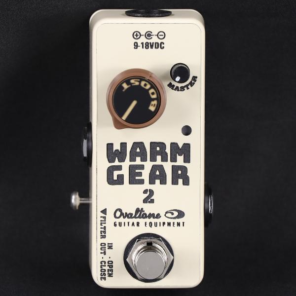 発売以来、ラインアップ中でも高評価を頂いていた機種「WARM GEAR」が、ユーザーの声を取り入れ バージョンアップしました！ブーストノブの位置によらず音量をコントロールするためのマスターボリュームと、高域のこもらせ具合を 選択できるフィル...