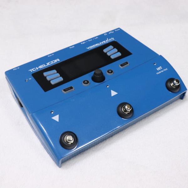 TC Helicon VOICELIVE PLAY｜“歌声をもっと自由に、美しく。”すべてのボーカリストに向けて設計された、扱いやすいフロアタイプのボーカルマルチエフェクター。TC Helicon譲りのスタジオクオリティ・エフェクトを多数搭...