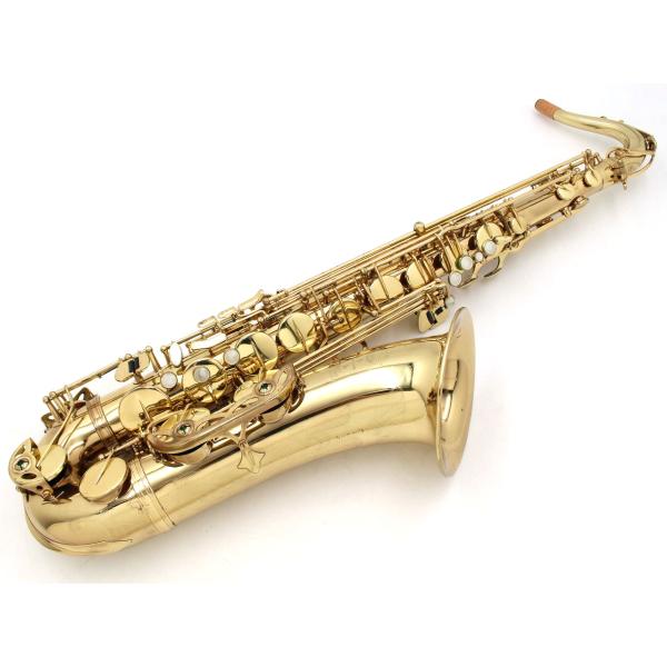 セルマー テナーサックス SA80II シリーズ2シリアル番号409605 管体重量3434グラム(ネック159グラム)HighF#key付、ラッカー仕上げ、彫刻有、1987年頃製造のスーパーアクション80シリーズ2。複数の凹み修正を行なっ...