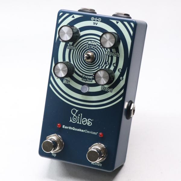 3モード＋6プリセット搭載のコンパクト・マルチディレイEarthQuaker Devicesの「Silos」は、Digital／Analog／Tapeの3種類のディレイを搭載したコンパクト・マルチディレイです。最大1秒のディレイタイムに加え...