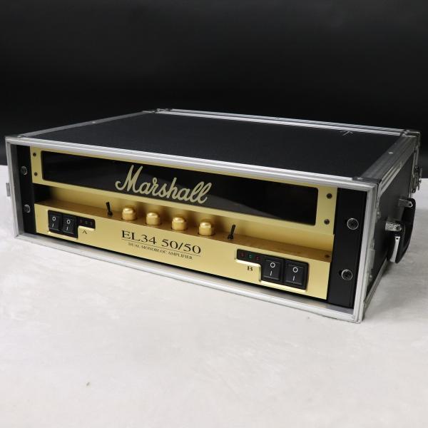 90年代ラックシステム黄金期を支えた重量級の本格フルチューブ・ステレオパワーアンプ。Marshall EL34 50/50は、プリアンプと組み合わせて本領を発揮するラックマウント型パワーアンプ。左右独立のデュアルモノ構成を採用し、50W+5...