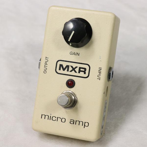 ギター&amp;ベースプレイヤー必携の定番ブースターMXR MICRO AMPは、シンプルながら多用途なクリーン・ブースター・ペダルです。ギターやベースの音量を最大26dBまでブーストできるため、音色に変化を加えず、純粋に音量を上げることが...