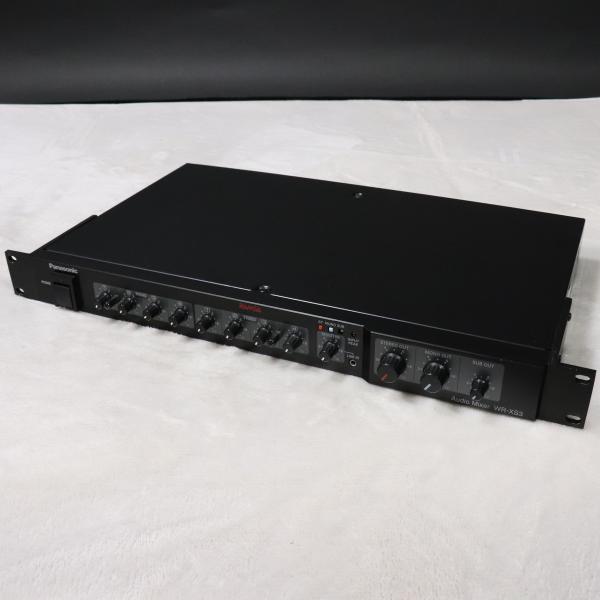 パナソニックが展開するプロオーディオシステムRAMSAのコンパクトミキサー。モード切替スイッチで、豊富な入出力を[ミックス拡声](MODE1)、[分離拡声] (MODE2)、[ゾーン別拡声] (MODE3)の3モードに簡単構築。[ミックス拡...