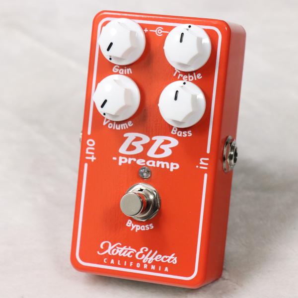 Xotic Effectsのトレードマーク「現場で使える」トーン、ペダルです!BB Preampはジャンルに問わず幅広いトーンを出すことが出来ます。30dB+のクリーンブーストから±15dBのアクティブ2バンドEQでワイドレンジなサウンドを...
