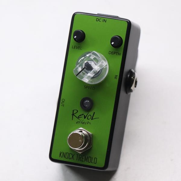 コンパクト設計かつFULL METAL SHELL筐体を採用した驚異的なハイコストパフォーマンスペダル。RevoL effects KNOCK TREMOLO ETR-01は、ボリュームの増減を周期的にコントロールするモジュレーションエフェ...